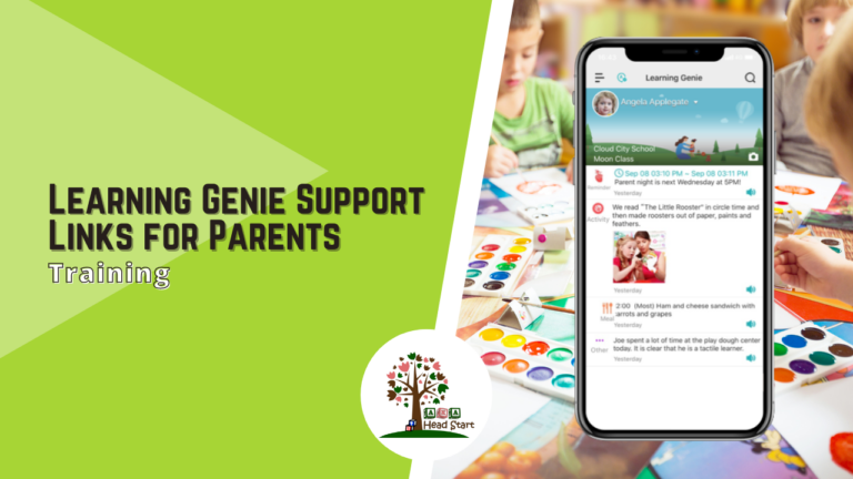 Learning Genie Support Links for Parents - All Kids Academy Head Start ...